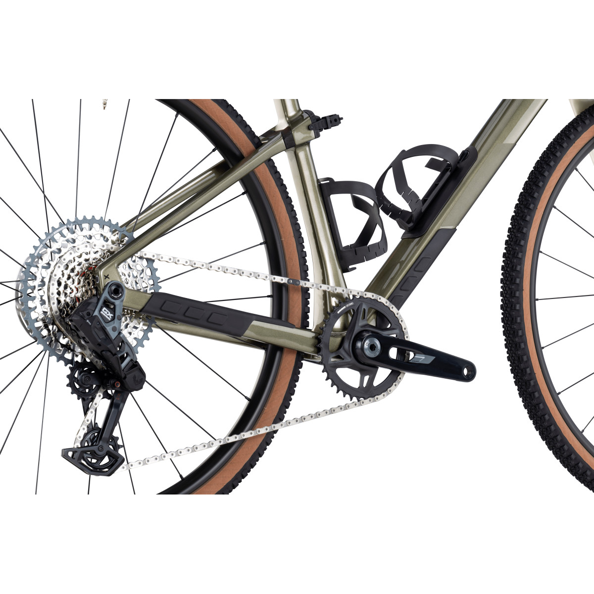 BMC UnReStricted 01 Two Gravel dviratis | Metallic Green - Pearl White | Velonova